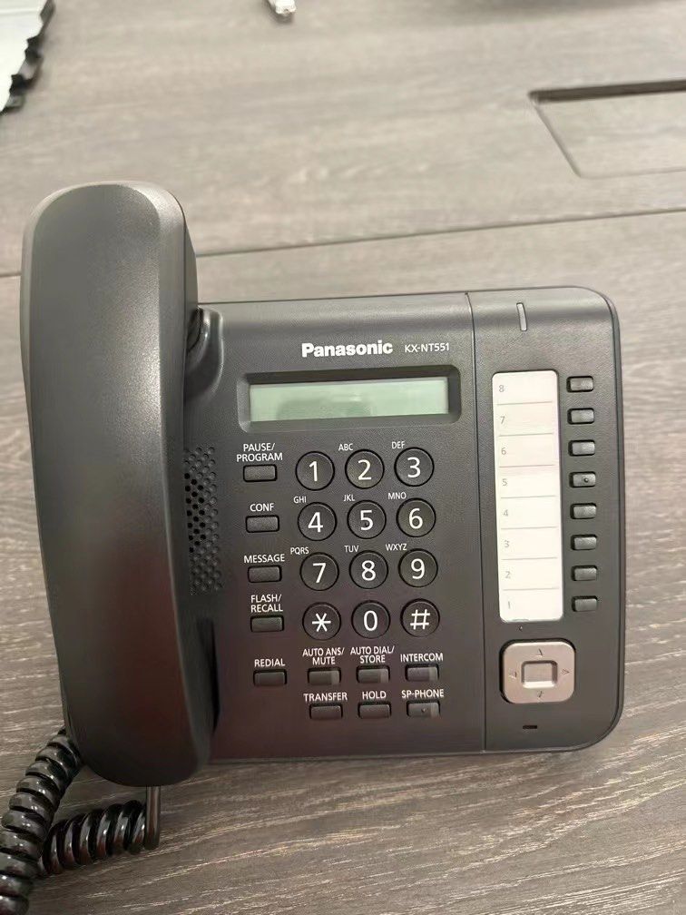 Panasonic KX-NT551 IP Phone, Computers & Tech, Office & Business ...