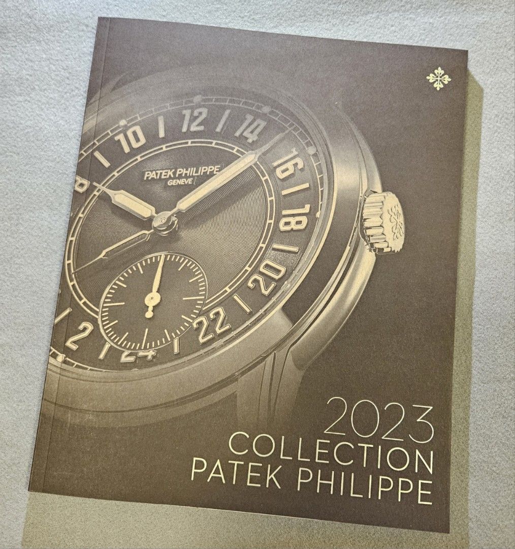 Patek Philippe Booklet Magazine Catalogue 2023, Hobbies & Toys, Books ...