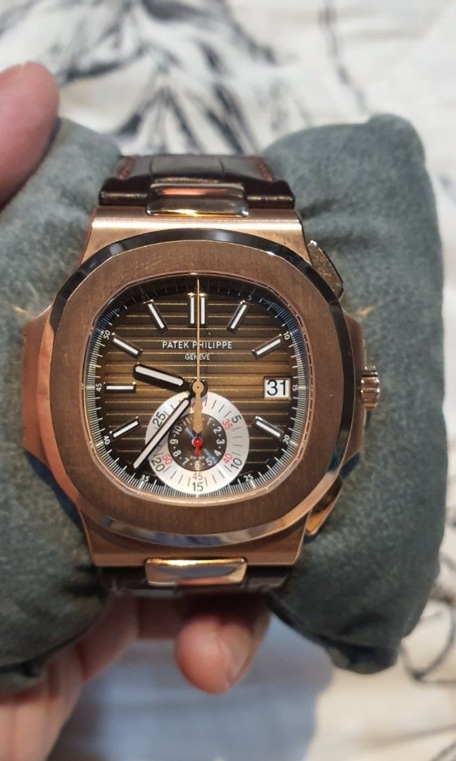Patek philippe nautilus 5980 r, Men's Fashion, Watches & Accessories ...