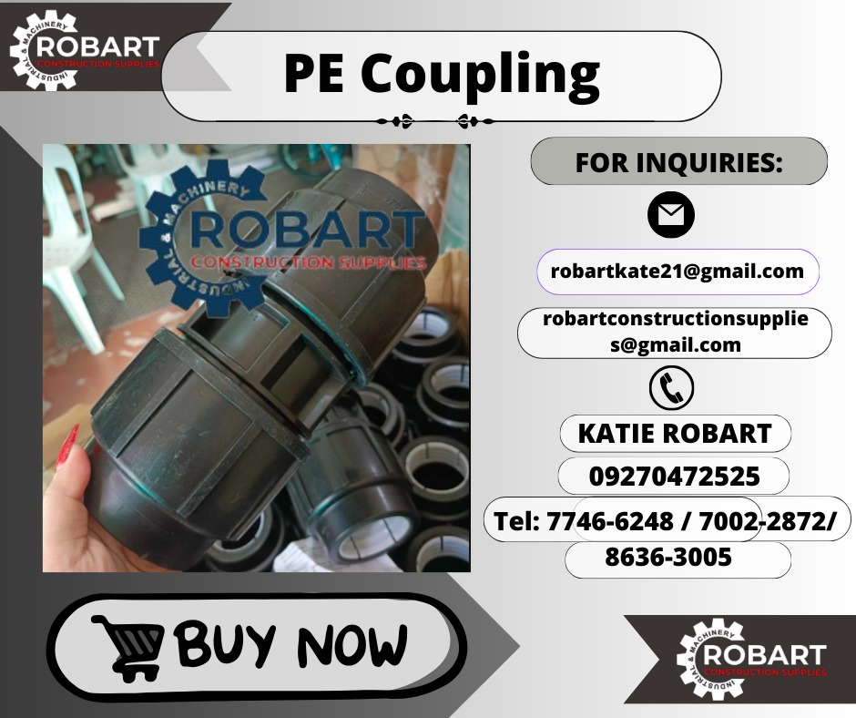 PE COUPLING, Commercial & Industrial, Construction Tools & Equipment on ...