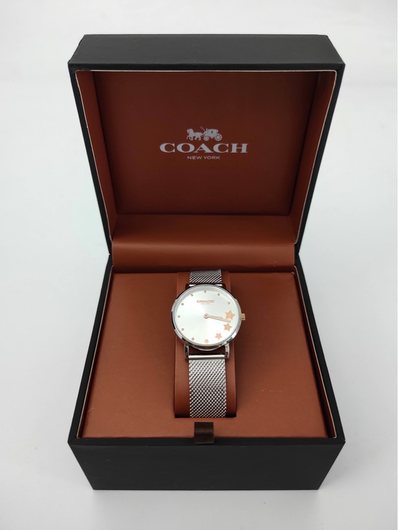 Perry ladies watch silver mesh 28mm, Women's Fashion, Watches ...