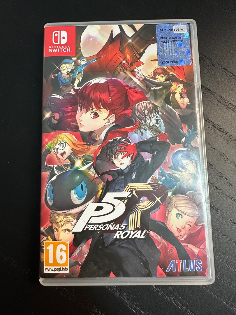 Persona 5 royal - nintendo switch, Video Gaming, Video Games, Nintendo ...