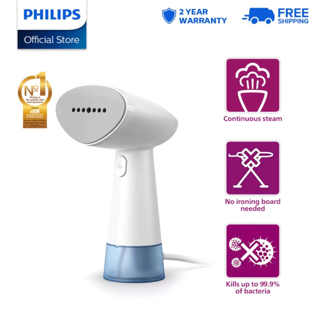 Philips Handheld Iron Steamer Series 1000 STH1000/10, TV & Home ...