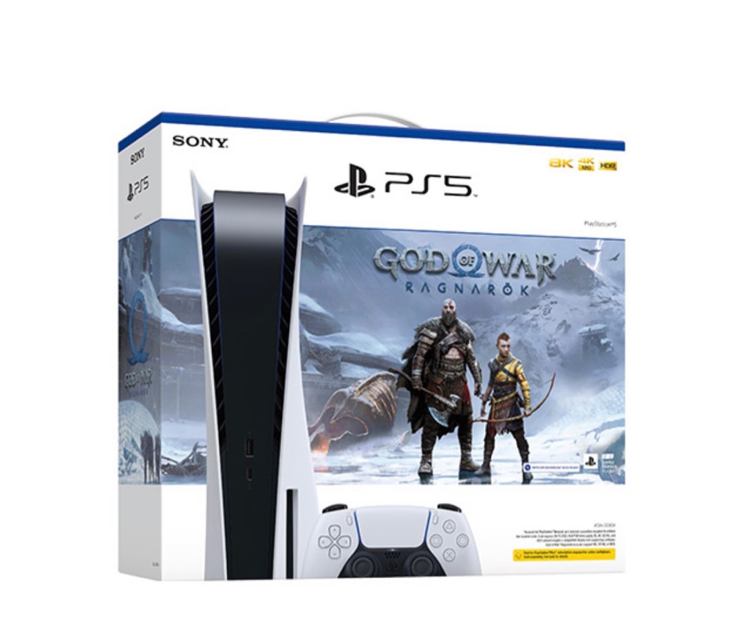 PlayStation 5 Console - God of War Ragnarok, Video Gaming, Video Game ...