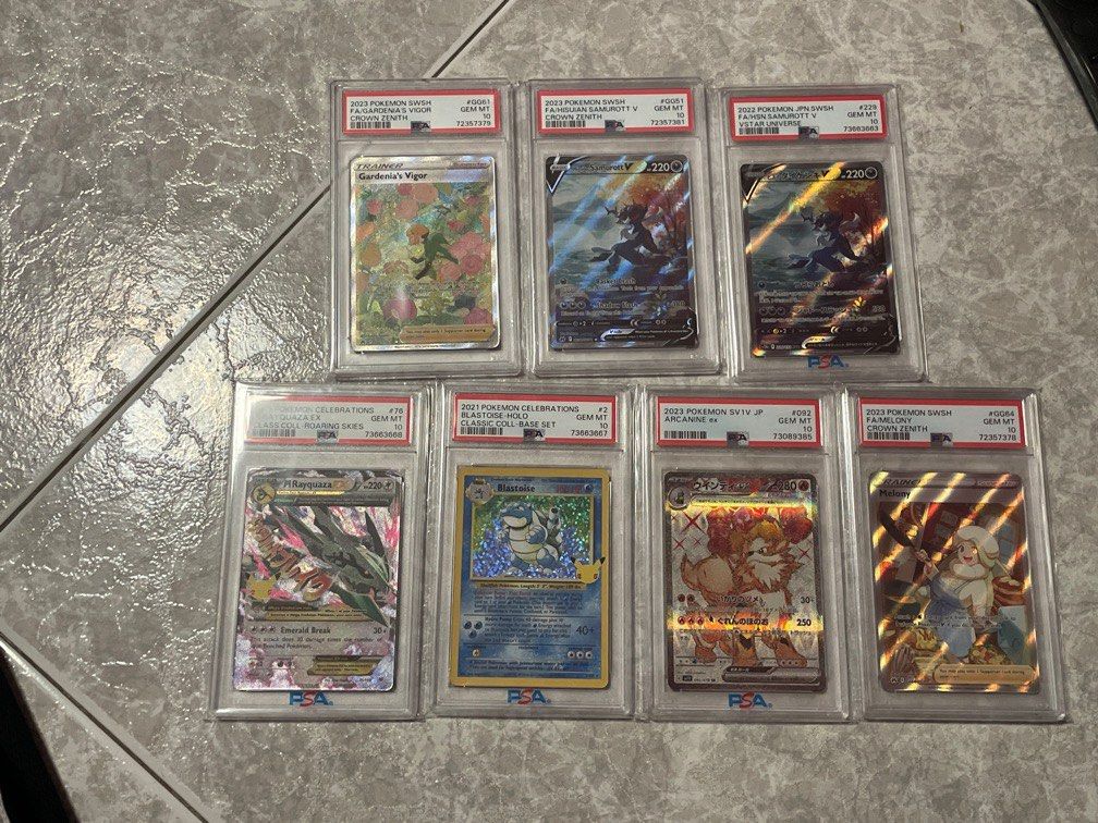 POKEMON PSA 10 Slabs, Hobbies & Toys, Toys & Games on Carousell