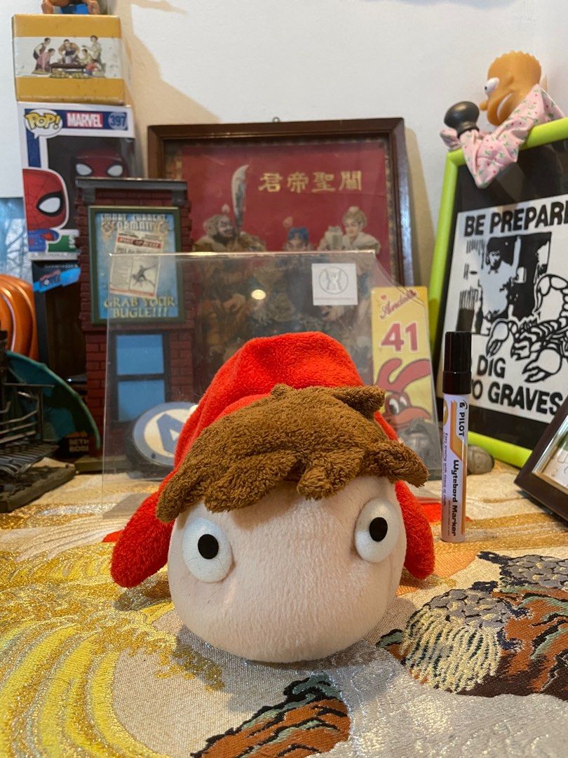 Ponyo stuffed toy studio ghibli, Hobbies & Toys, Toys & Games on Carousell