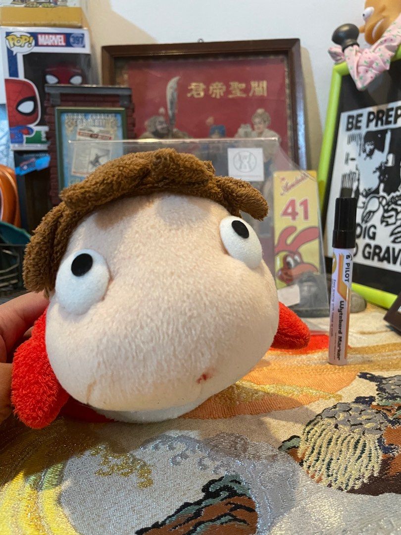Ponyo stuffed toy studio ghibli, Hobbies & Toys, Toys & Games on Carousell