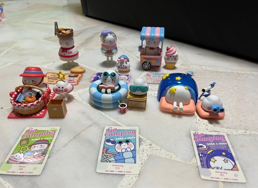 Popmart Bobo Coco A Little Store & Go Camping, Hobbies & Toys, Toys ...