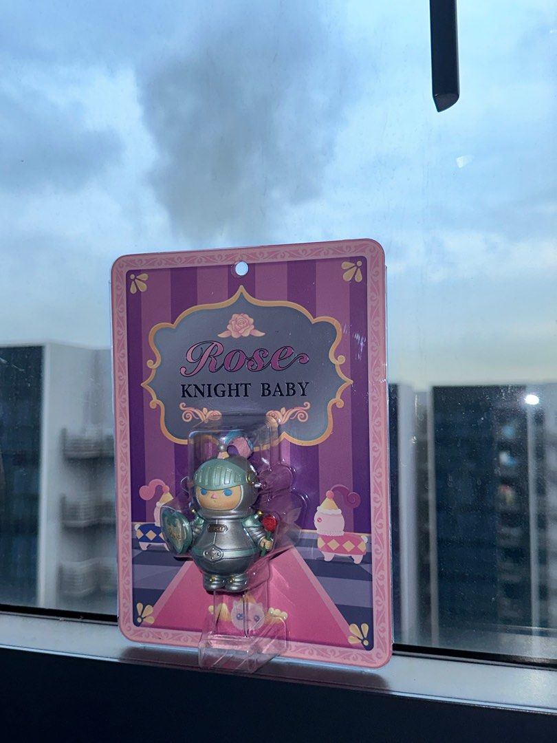 Popmart pucky rose knight baby, Hobbies & Toys, Toys & Games on Carousell
