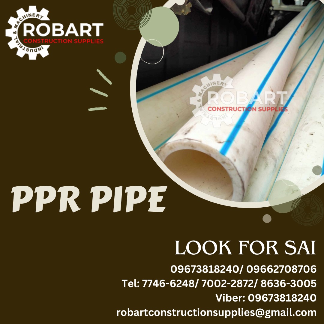 PPR Pipe, Commercial & Industrial, Construction Tools & Equipment on ...