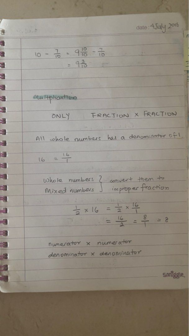 Primary PSLE math notes, Hobbies & Toys, Books & Magazines, Textbooks ...