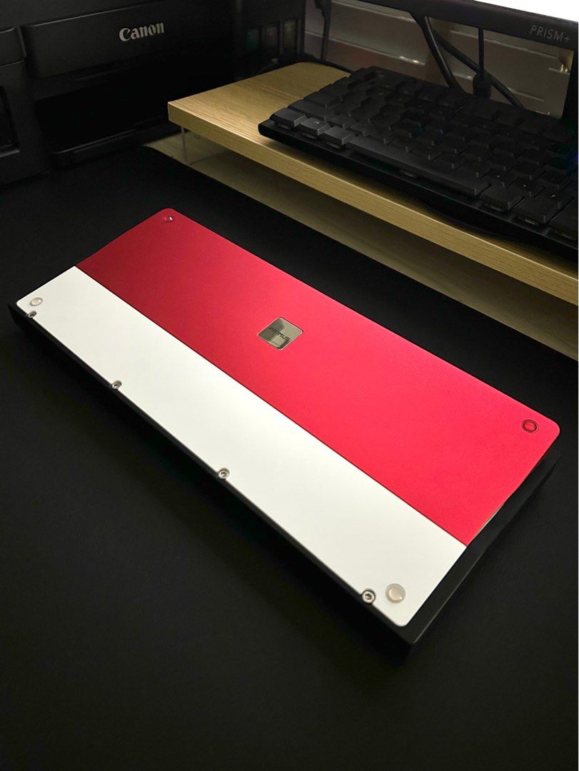 Primus 75 - Full Aluminium (WOB black keycaps) - custom mechanical keyboard, Computers & Tech ...