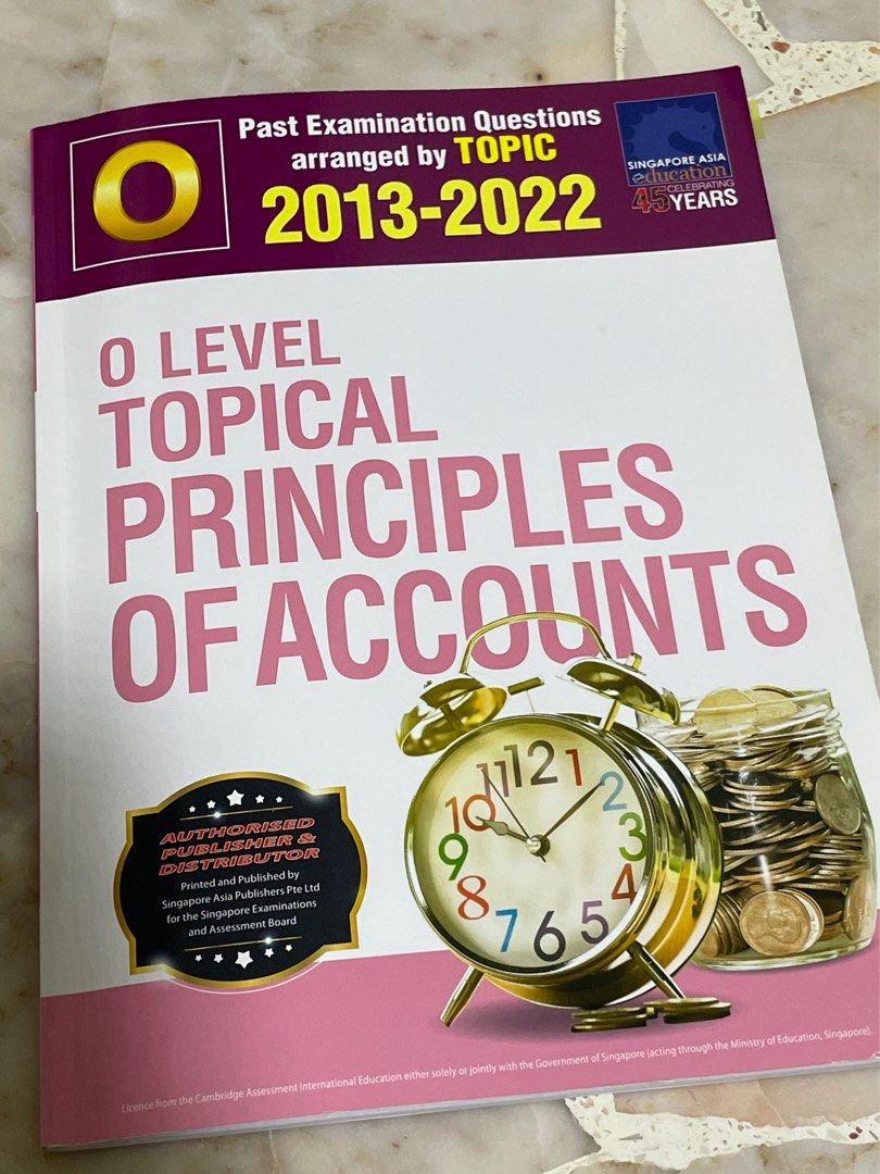 principles of accounts book, Hobbies & Toys, Books & Magazines ...