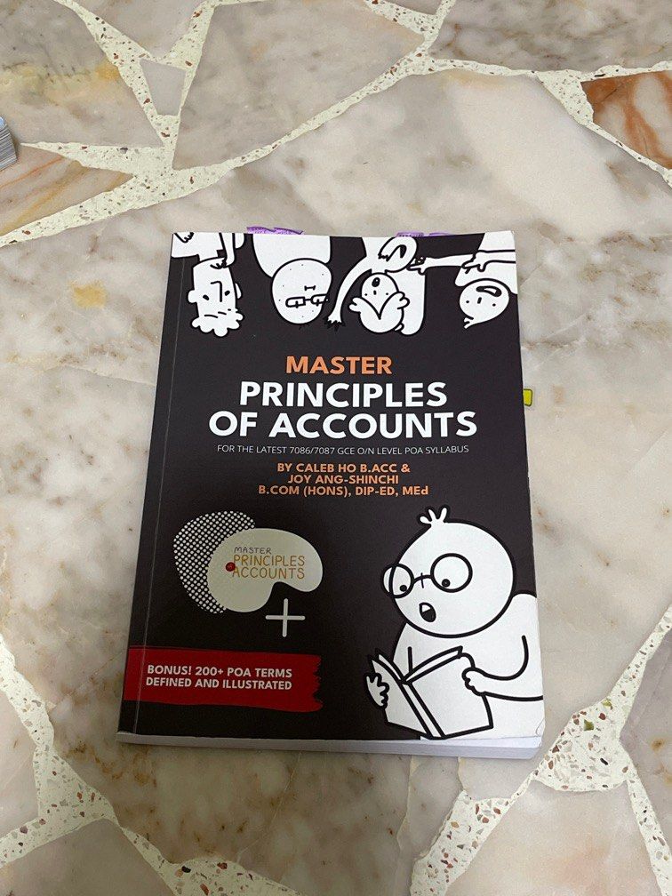 Principles of Accounts (POA) textbook, Hobbies & Toys, Books ...