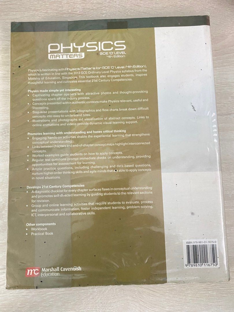 Pure Physics O level Textbook, Hobbies & Toys, Books & Magazines ...