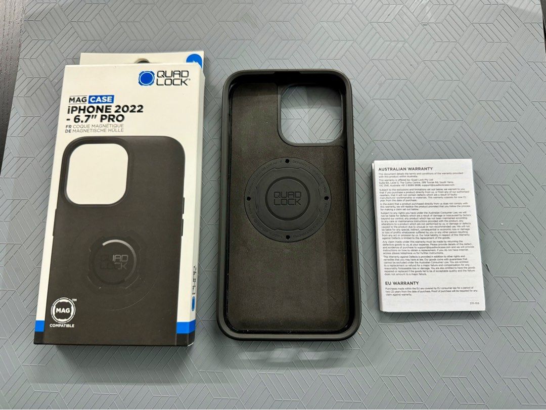 Quad lock iPhone 14 Pro Max, Mobile Phones & Gadgets, Mobile & Gadget Accessories, Cases ...