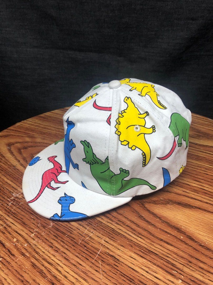Rare design tf hat tian feng dinasour cap topi, Men's Fashion, Watches ...