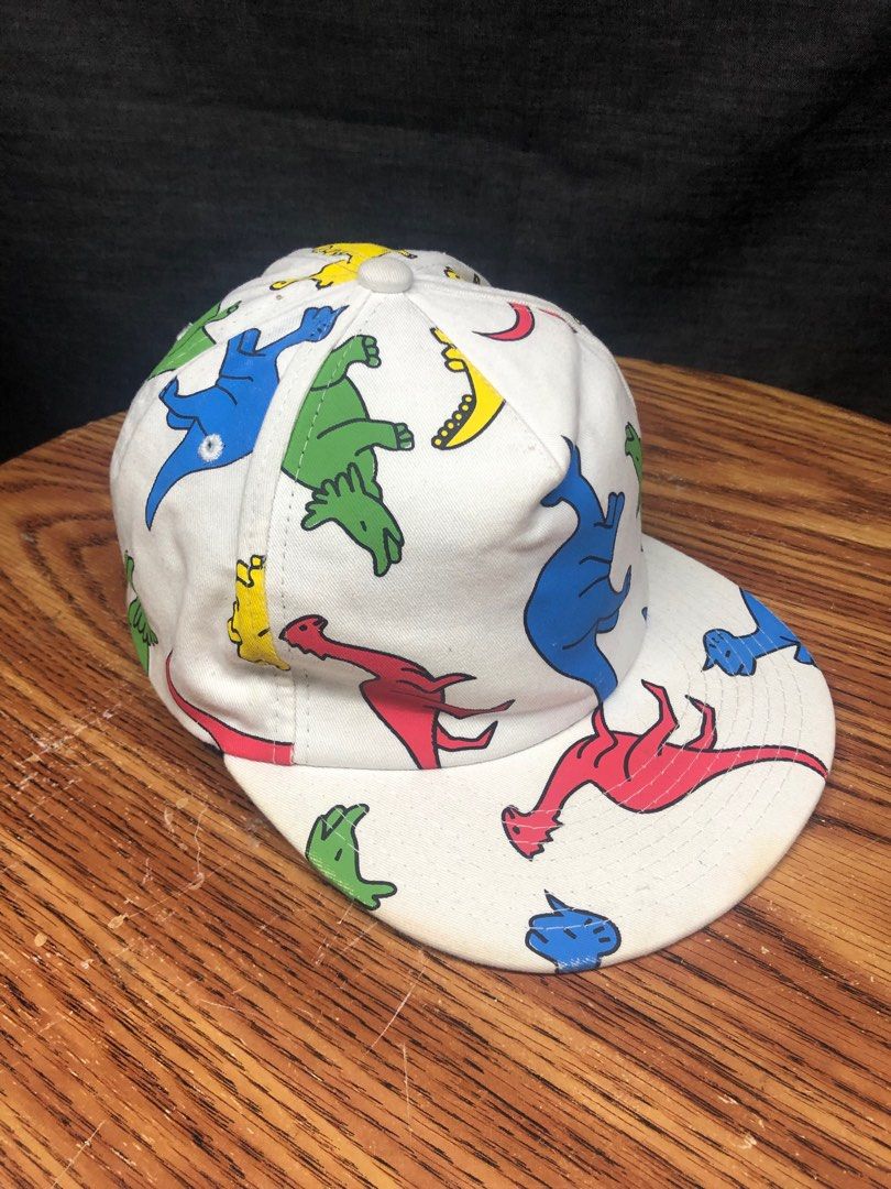 Rare design tf hat tian feng dinasour cap topi, Men's Fashion, Watches ...