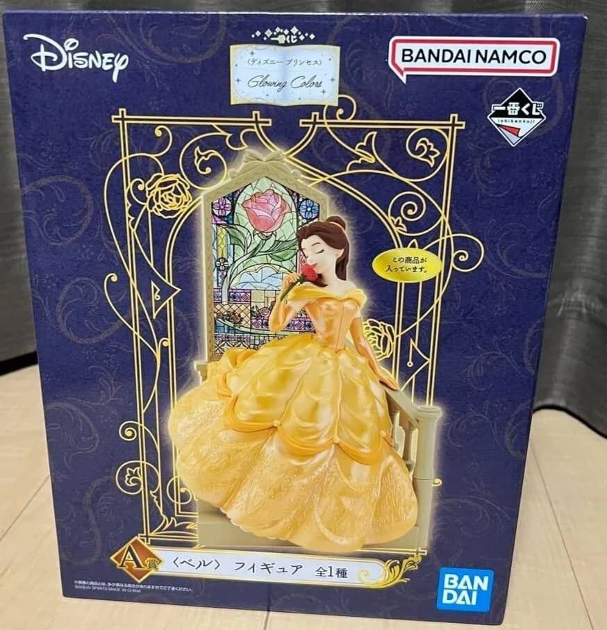 RARE Disney Princess Glowing Colors Kuji Prize A 2023 Belle Figure ...