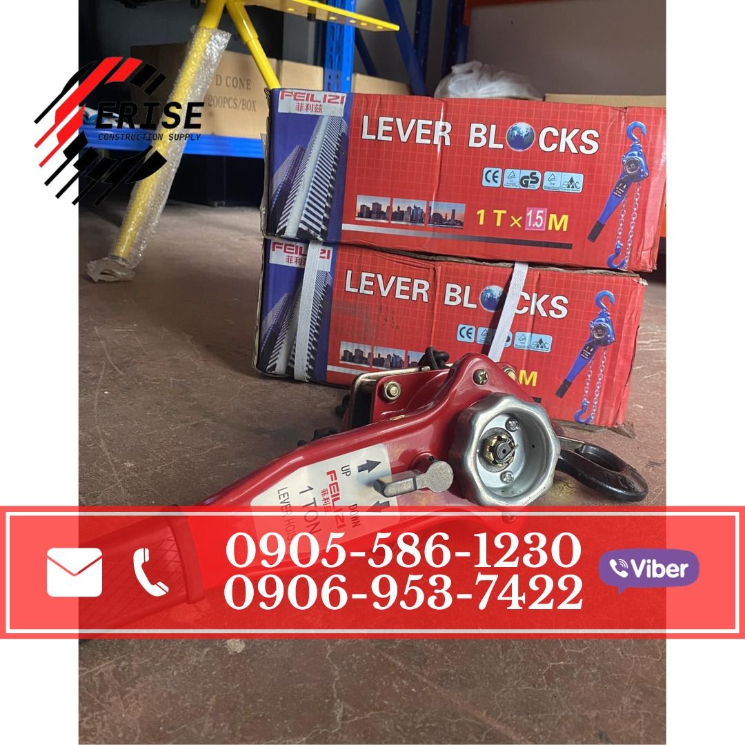 Regular Lever Block 1T, Commercial & Industrial, Construction ...