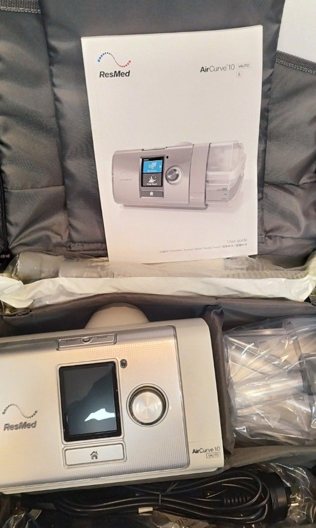 ResMed AirCurve 10 VPAP Auto, Health & Nutrition, Assistive ...