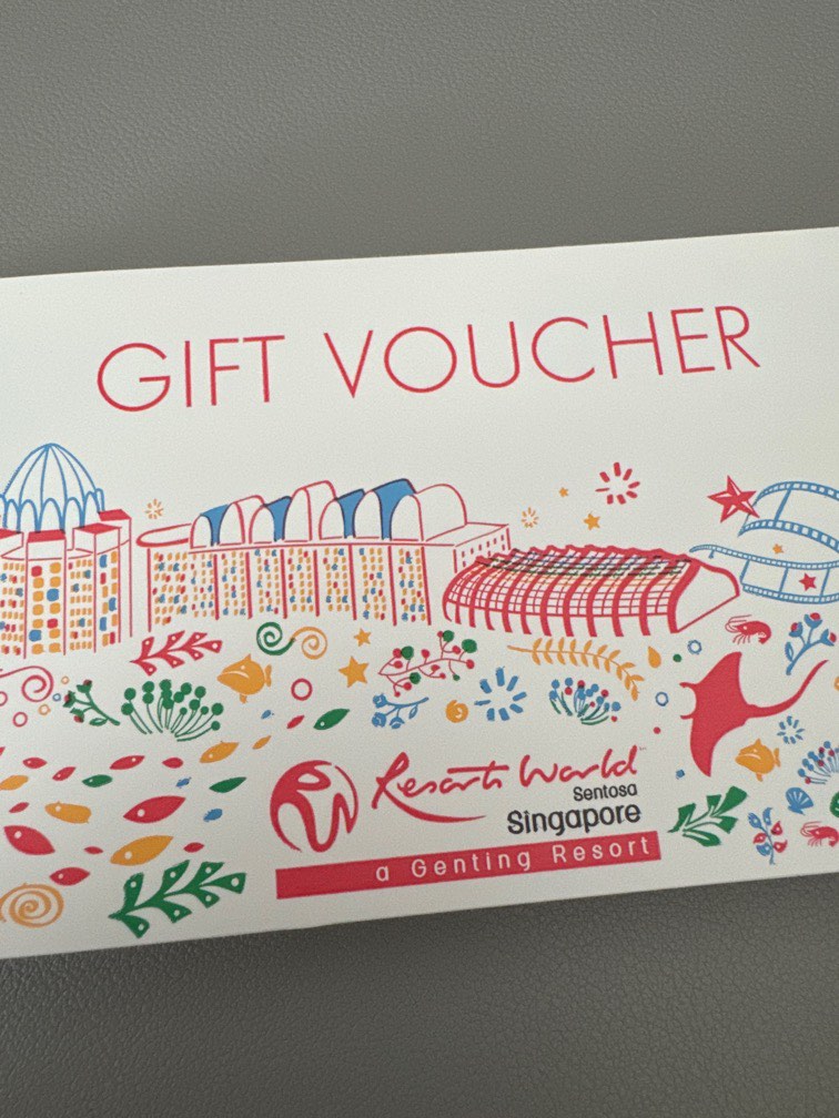 RWS Gift Voucher, Tickets & Vouchers, Vouchers on Carousell