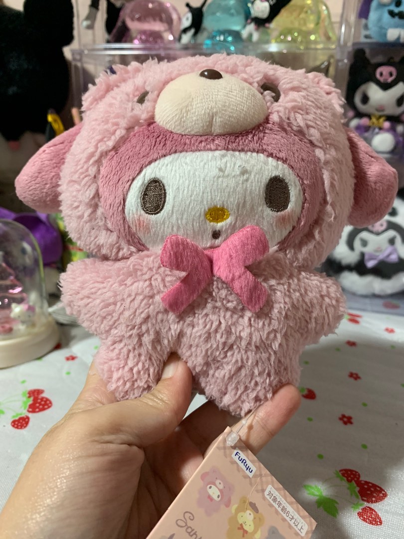 Sanrio: My Melody Bear Mascot Plush, Hobbies & Toys, Toys & Games on Carousell