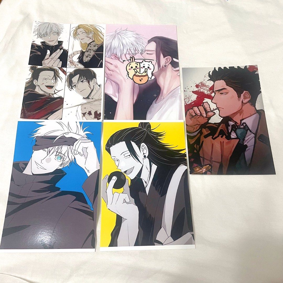 satosugu geto gojo yuta yuki kusakabe fanart k print netprint (jujutsu ...