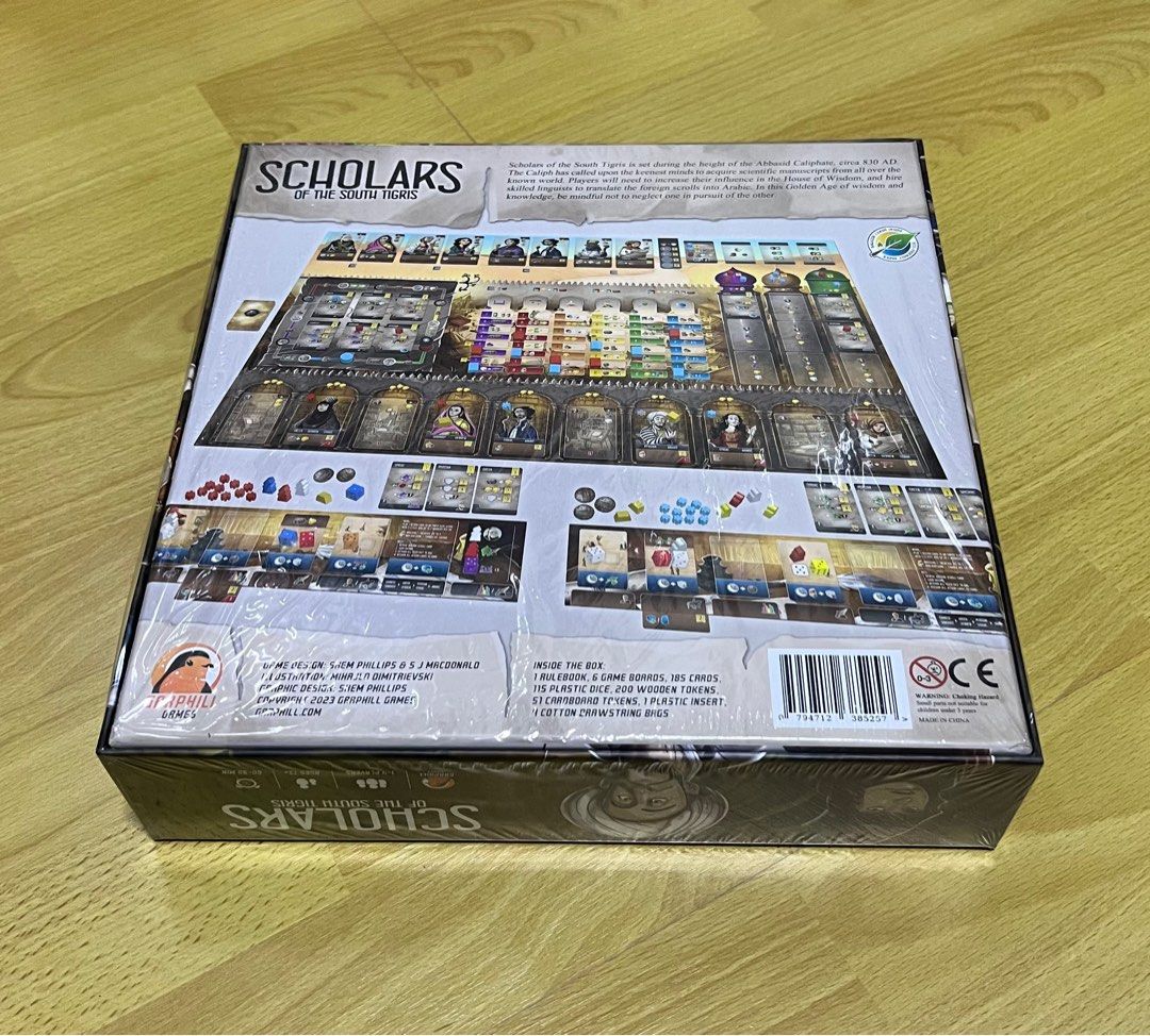 Scholars of the South Tigris (KS) board game, Hobbies & Toys, Toys ...