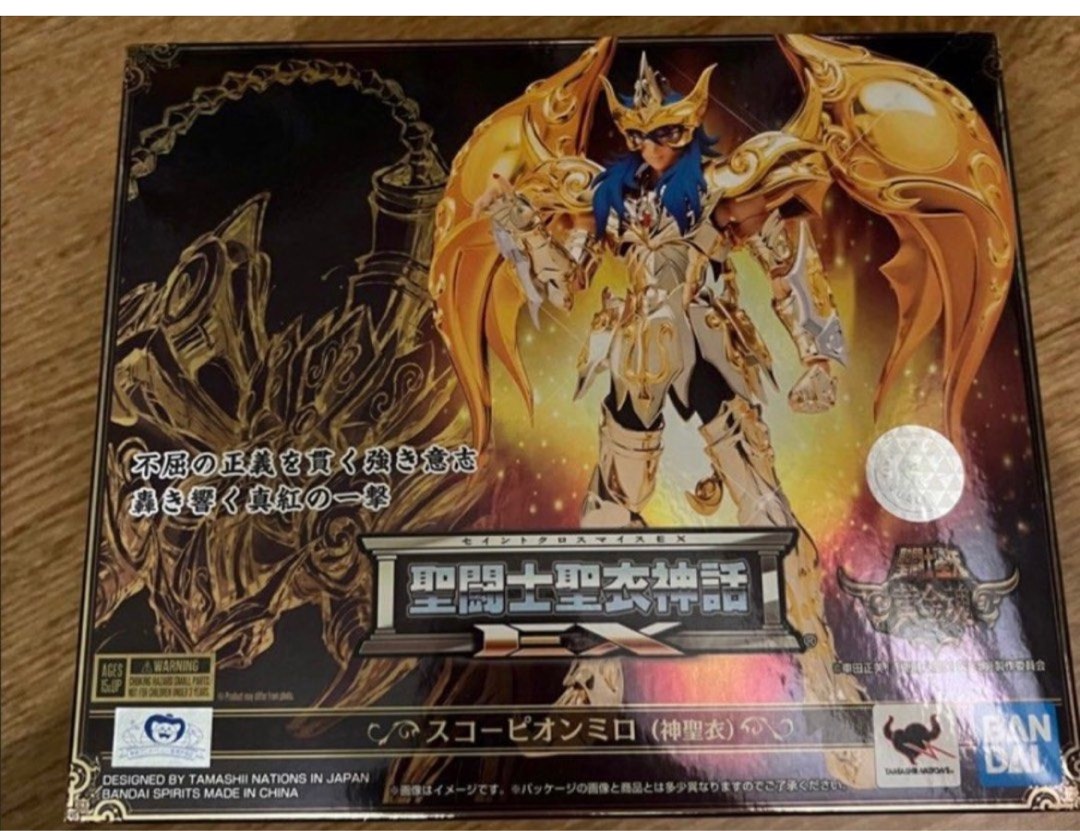 Scorpio milo - saint Seiya myth cloth god cloth ex figure, Hobbies ...