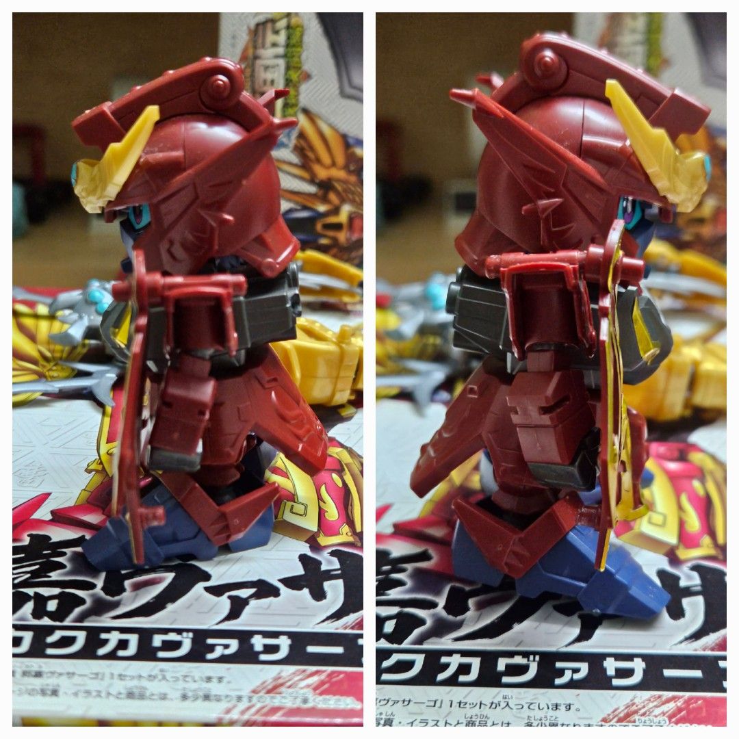 SD Gundam Sangokuden Cao Pi Gundam X and Guo Jia Virsago Lot of 2 ...