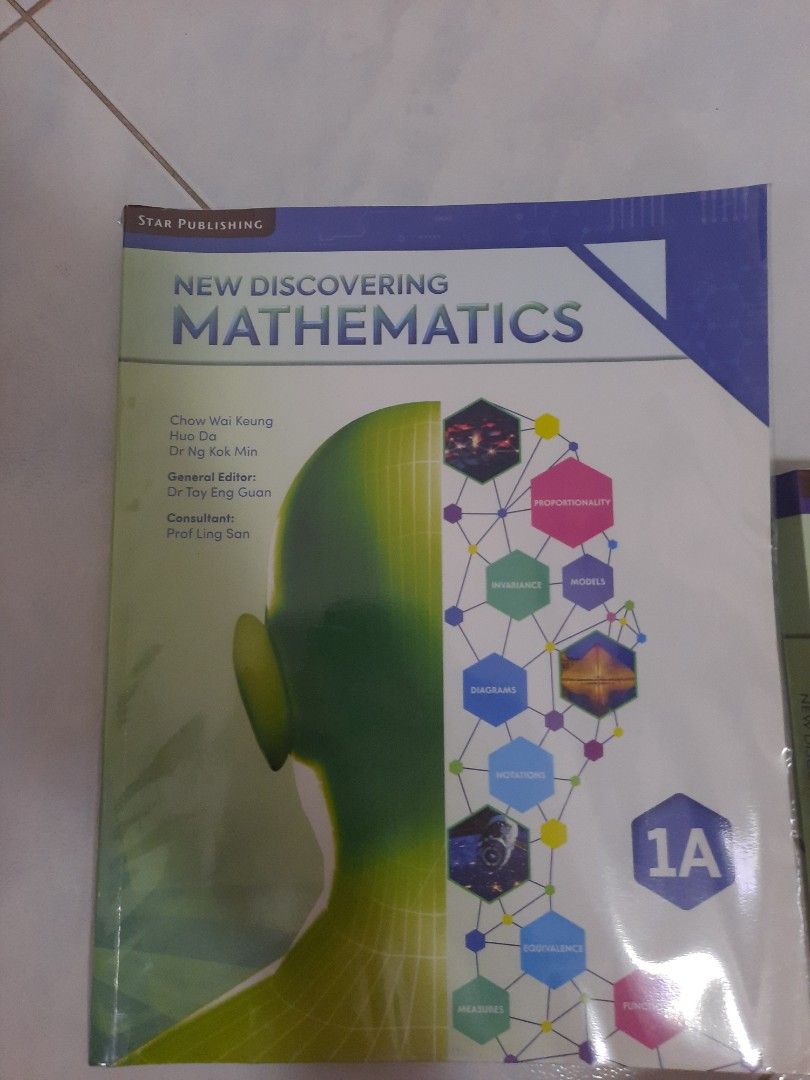 Sec 1 Express Mathematics Textbook (1A and 1B); New Discovering Mathematics, Hobbies & Toys ...