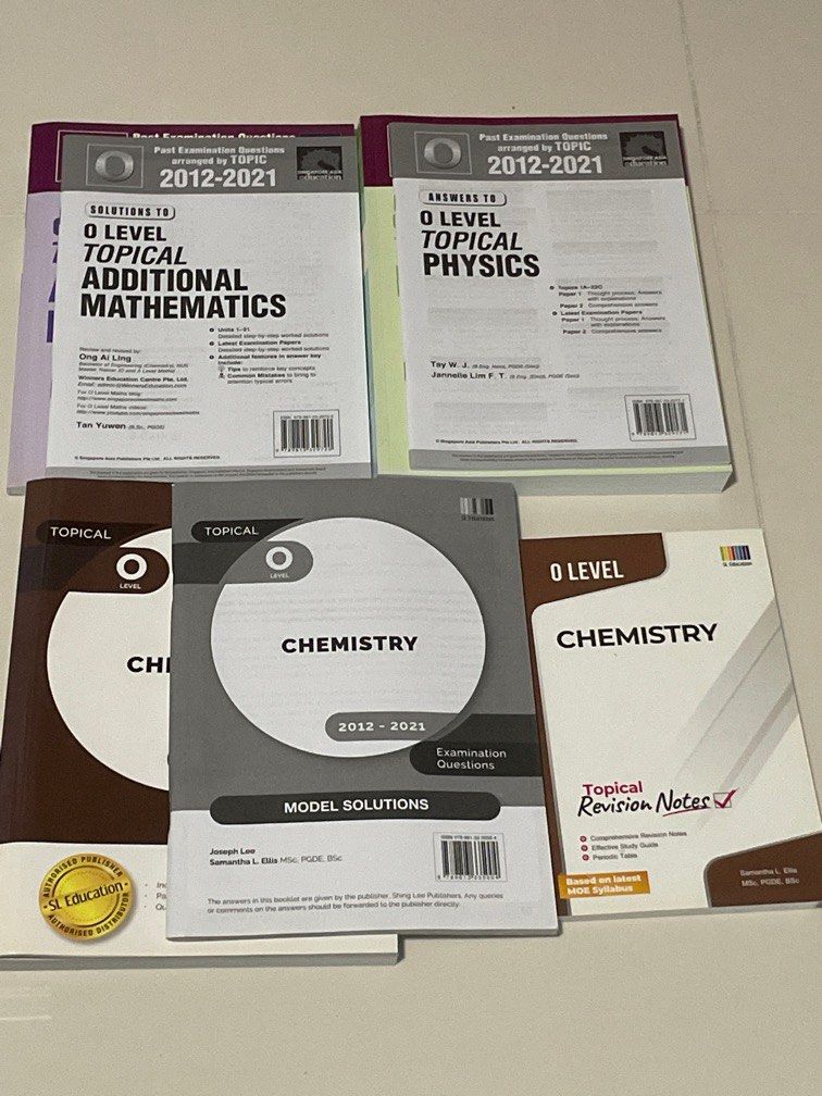 Sec 4 TYS Topical | O Level Topical Assessment Book | Sec 4 Physics ...