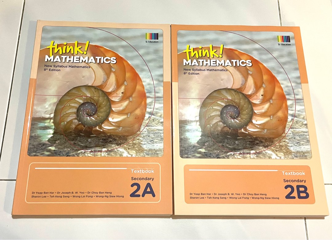 Secondary 2 Math Textbook, Hobbies & Toys, Books & Magazines, Textbooks ...