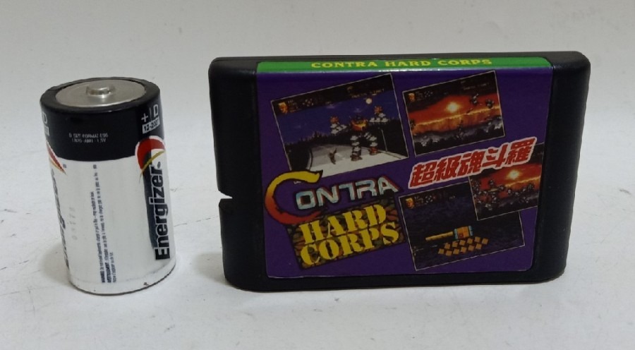 sega genesis contra hard corps game cartridge disc, Video Game, Game di ...