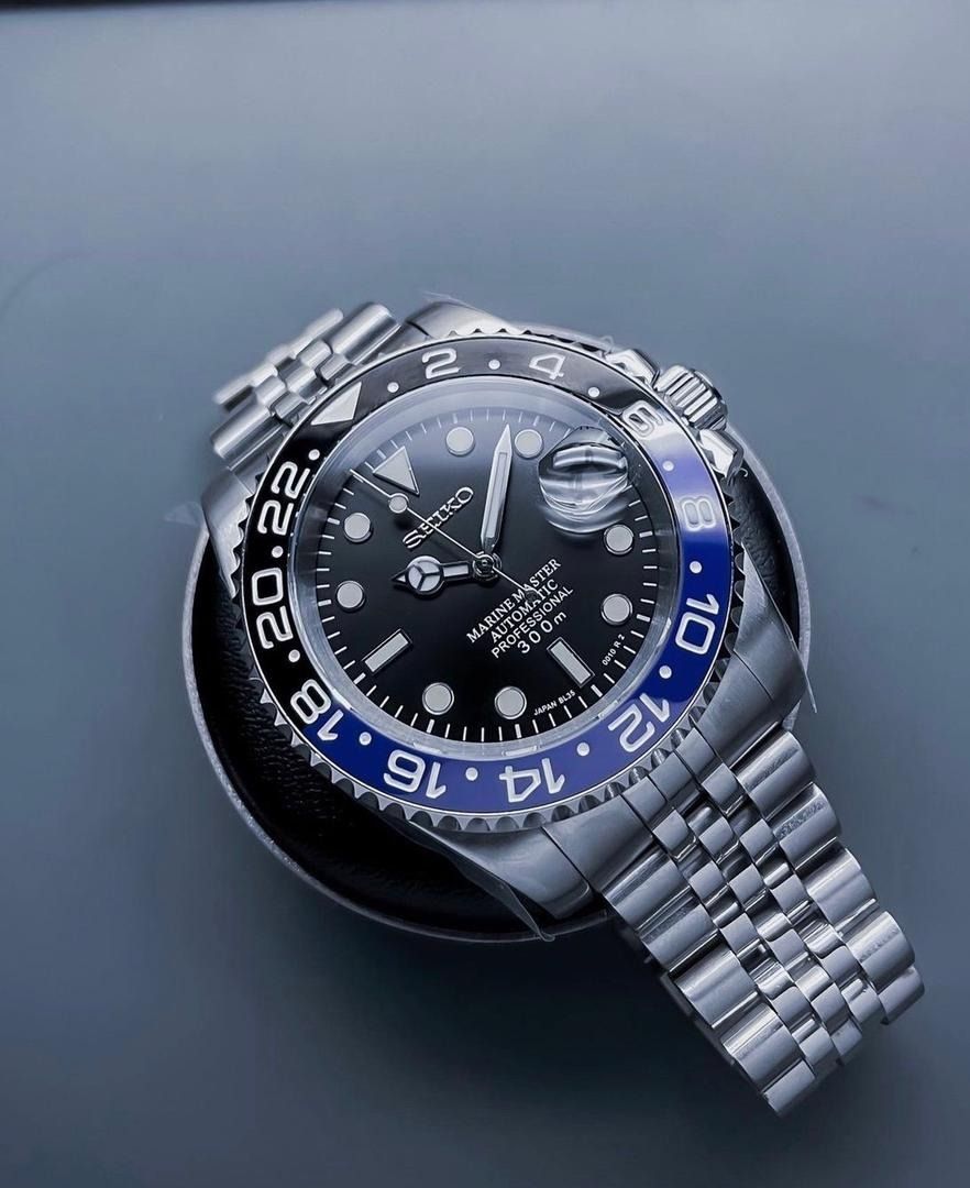 Seiko Batman Submariner Mod, Men's Fashion, Watches & Accessories ...