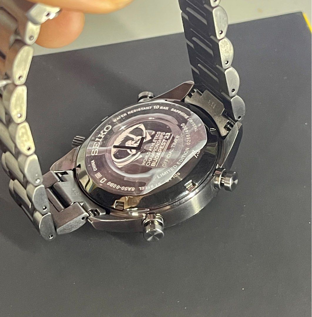 SEIKO PROSPEX SBER007 Chronograph 40th Anniversary, Luxury, Watches on Carousell
