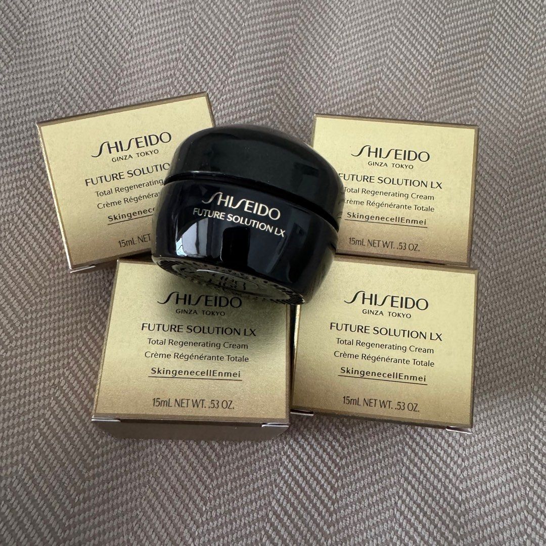 Shiseido Future Solution LX Total Regenerating Cream 15g, Beauty ...