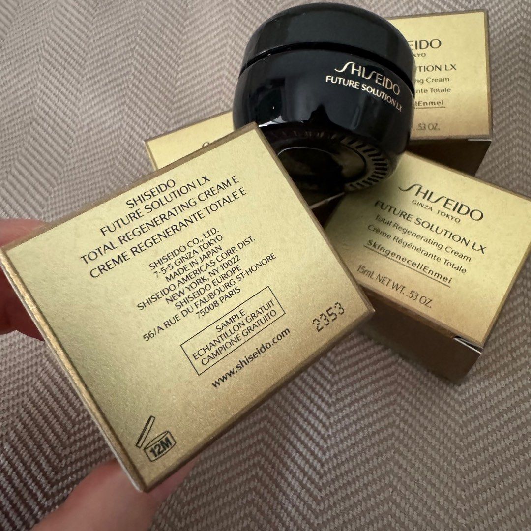 Shiseido Future Solution LX Total Regenerating Cream 15g, Beauty ...