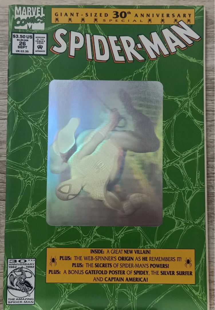 Sider-Man #26 (Sept 1992) 30th Anniversary Issue, Hobbies & Toys, Books ...