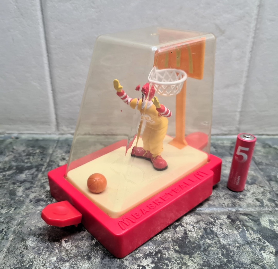 SLAM DUNK RONALD BASKETBALL - 2001 McDonalds BLAST Happy Meal Toys ...