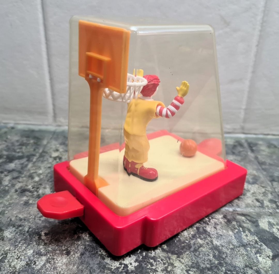 SLAM DUNK RONALD BASKETBALL - 2001 McDonalds BLAST Happy Meal Toys ...