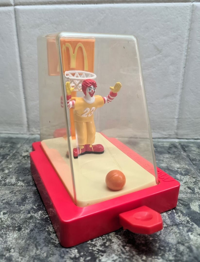 SLAM DUNK RONALD BASKETBALL - 2001 McDonalds BLAST Happy Meal Toys ...