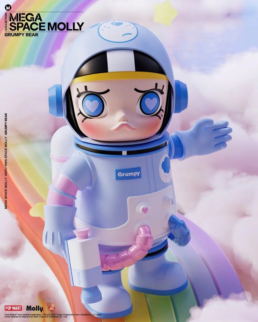 SPACE MOLLY 400% - GRUMPY ( BNIB), Hobbies & Toys, Toys & Games on ...