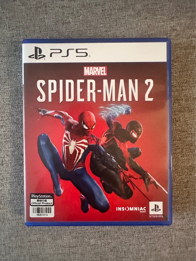 Spider-man 2 PS5 Disc Version, Video Gaming, Video Games, PlayStation ...