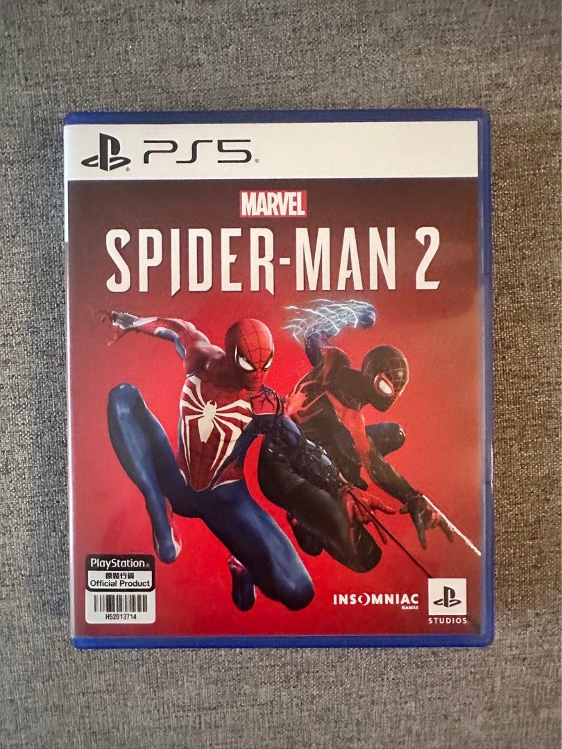 Spider-man 2 PS5 Disc Version, Video Gaming, Video Games, PlayStation ...