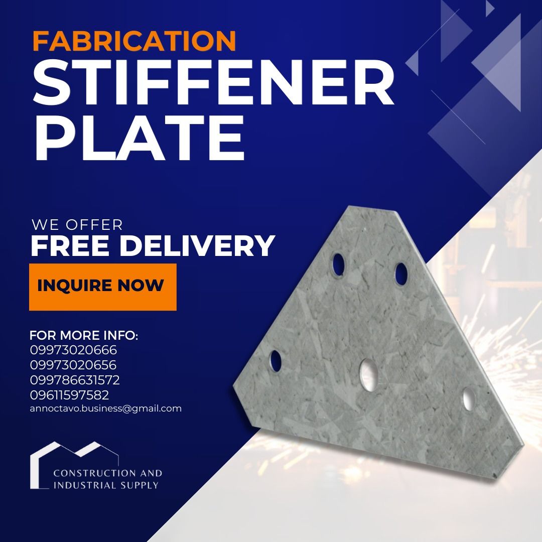 Stiffener Plate | Engineering Design | Structural Support | Steel ...