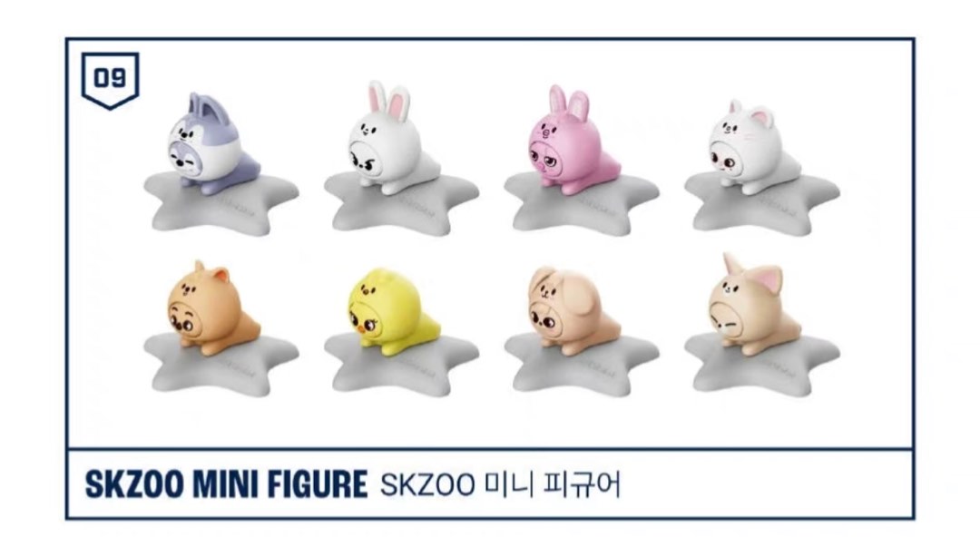 STRAYKIDS SKZOO MINI FIGURE, Hobbies & Toys, Collectibles & Memorabilia ...