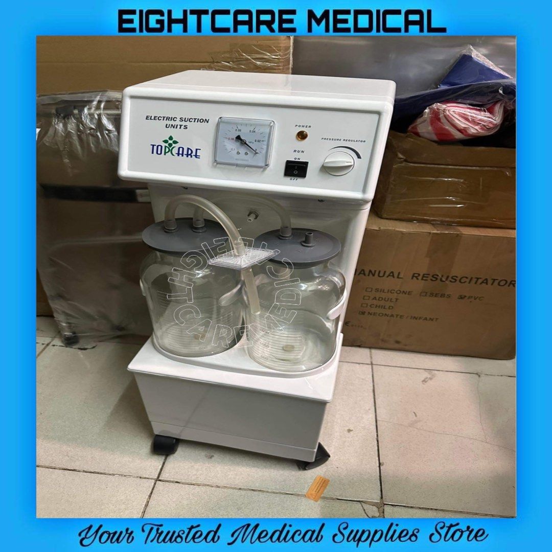 Suction Machine Heavy Duty Topcare, Health & Nutrition, Medical ...