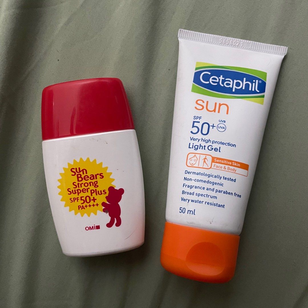 Sunscreen bundle, Beauty & Personal Care, Face, Face Care on Carousell